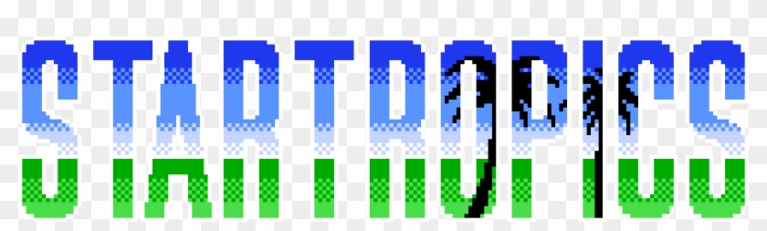 Startropics - Star Tropics Nes Sprite, HD Png Download - 1480x376 ...
