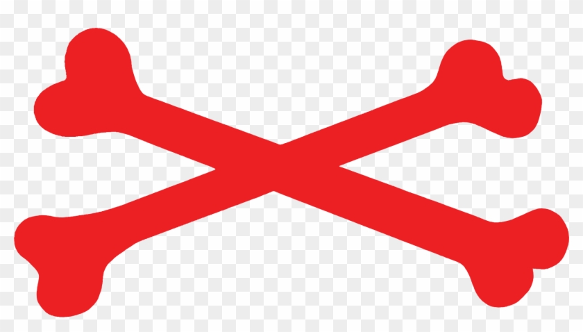 Red Cross Bones With Transparent Background, HD Png Download - 1776x927 ...