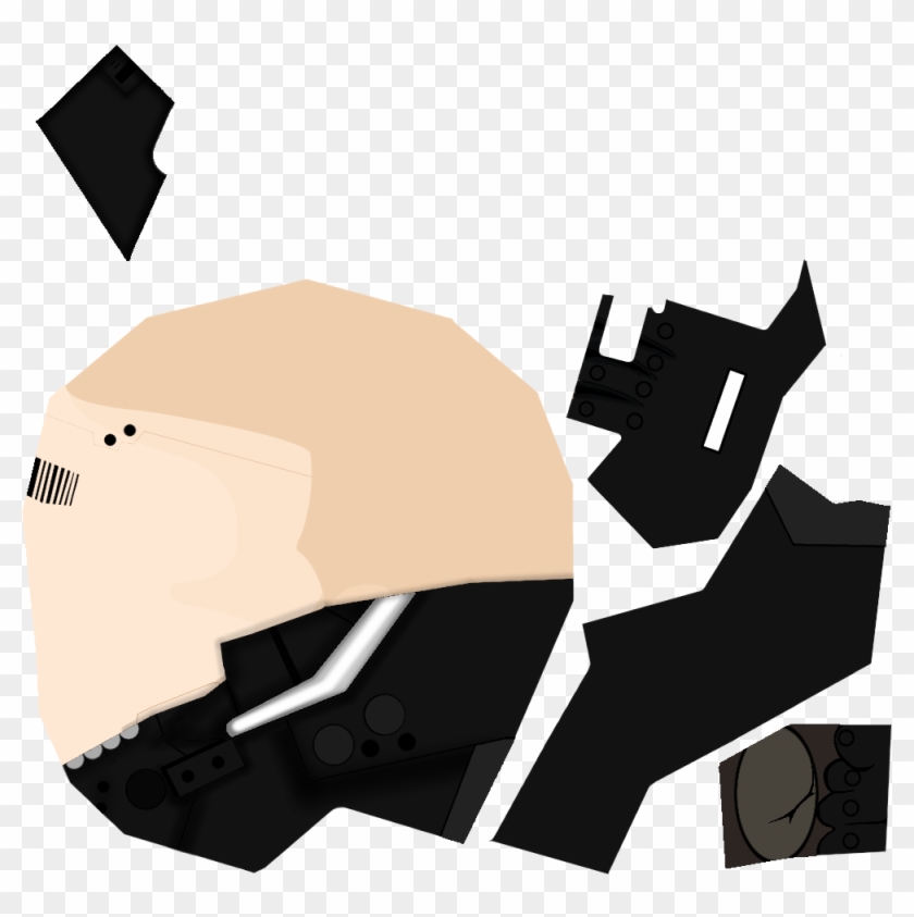 Cyborg Clipart Raiden - Aottg Skin, HD Png Download - 1024x1024 ...