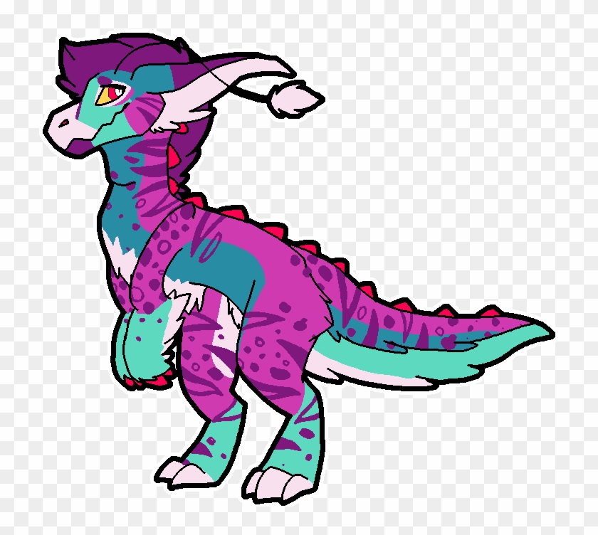 Lisa Frank Orchid Mantis Dragon Raptor Thing - Cartoon, HD Png Download ...
