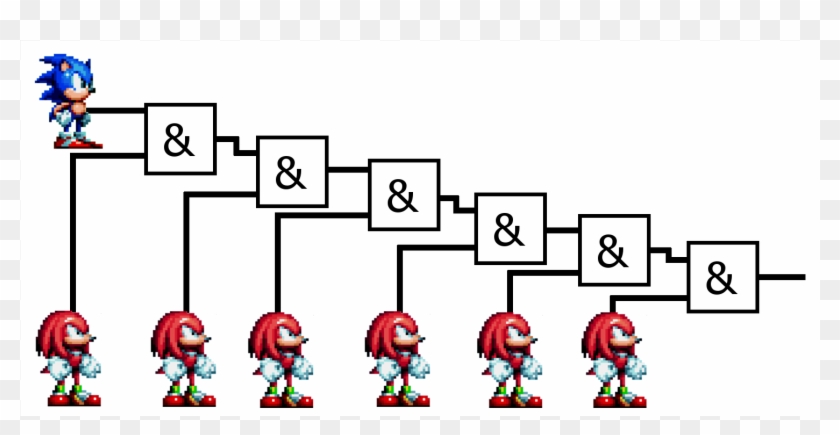 & Knuckles - Cartoon, HD Png Download - 1920x1080(#1427234) - PngFind
