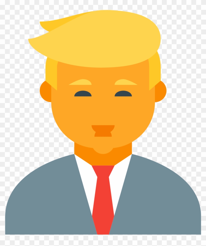 Donald Trump Icon - Icon Donald Trump, HD Png Download - 1600x1600 ...