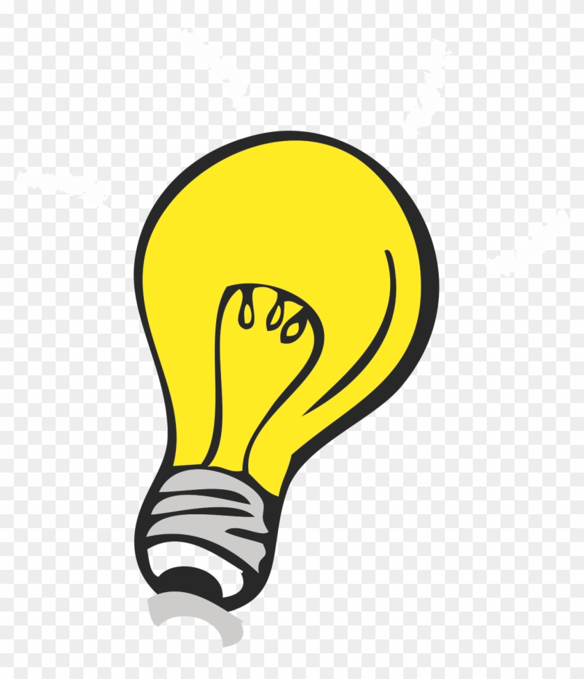 Think - Light Bulb Vector, HD Png Download - 1270x1417(#1445274) - PngFind