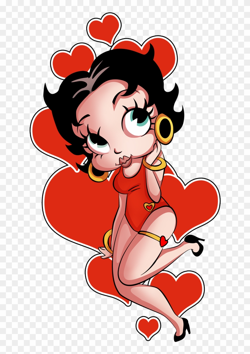 Tubes Png Betty Boop - Betty Boop En Png, Transparent Png - 674x1176(#1447626) - PngFind