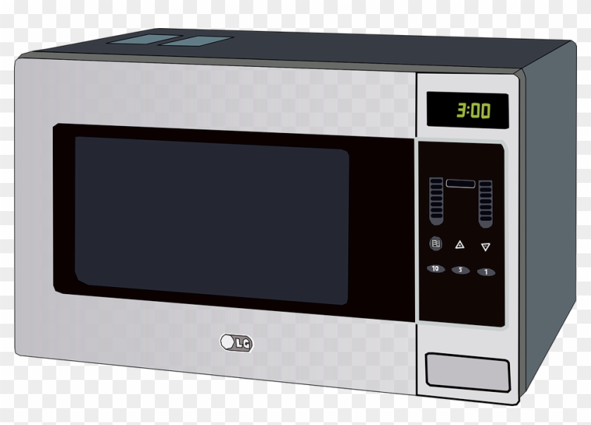 Microwave Oven Appliance Kitchen Heats Food - Microwave Clip Art, HD ...