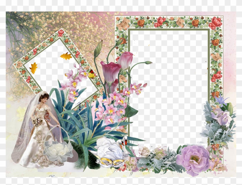 Wedding Photo Frame Design, HD Png Download - 1300x936(#1472953) - PngFind