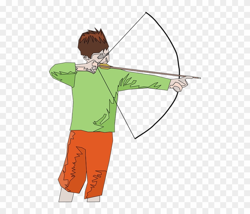 Abstract, Archer, Archery, Arrow, Bow, Boy - Motion Of An Arrow From ...