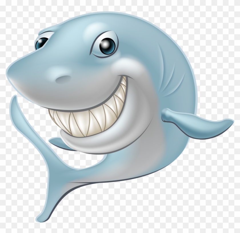 Friendly Shark Clipart