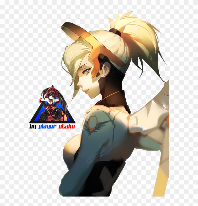 Overwatch Mercy Render Hd By Playerotaku - Overwatch Renders, HD Png ...