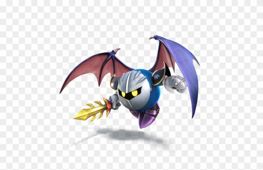 Ssb4 Metaknight Main - Meta Knight Smash Bros Png, Transparent Png ...