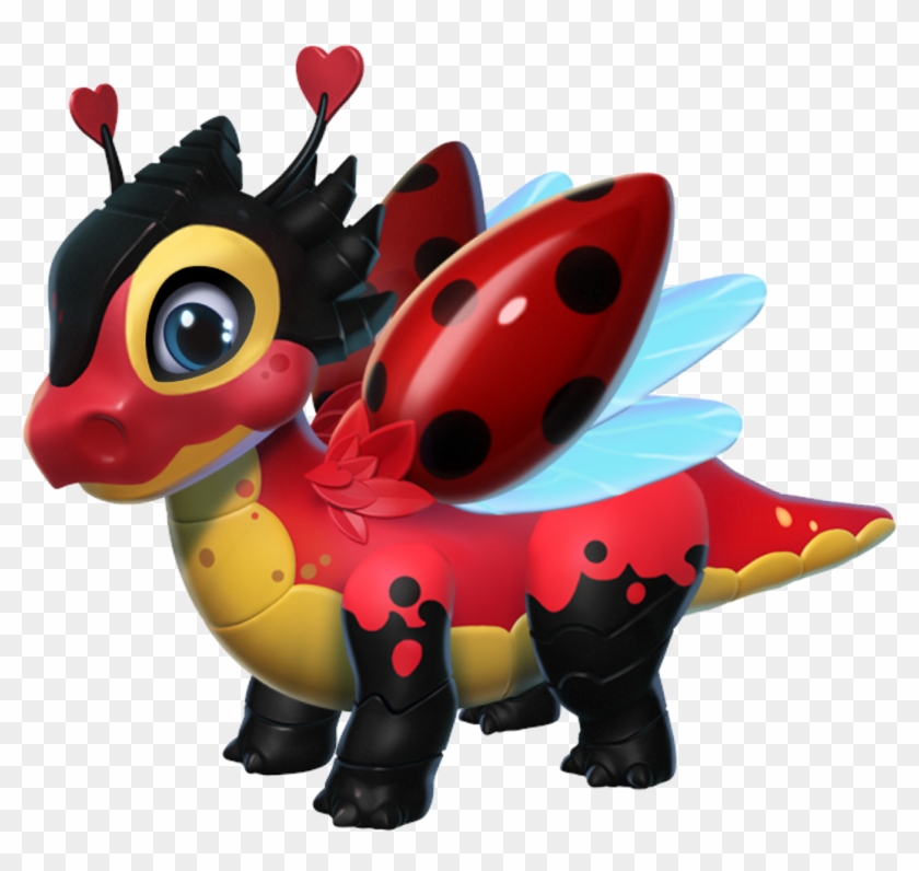 Ladybug Dragon - Dragon Bug Ladybug, HD Png Download - 1062x956(#153457 ...