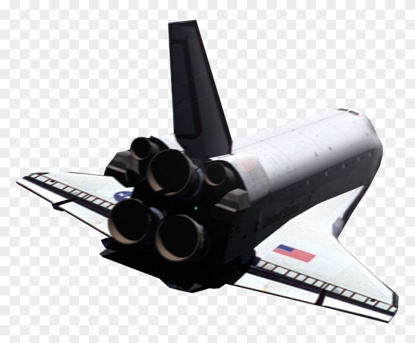 Transparent Space Shuttle
