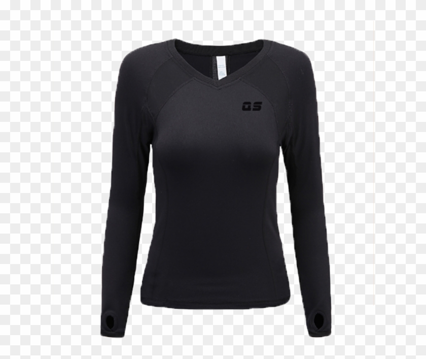 Long Sleeve Running Tee Shirts Blank T Shirts For Women - Wool Button ...