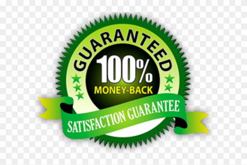 100 Money Back Guarantee Logo Powerful Golden Money Back Guarantee