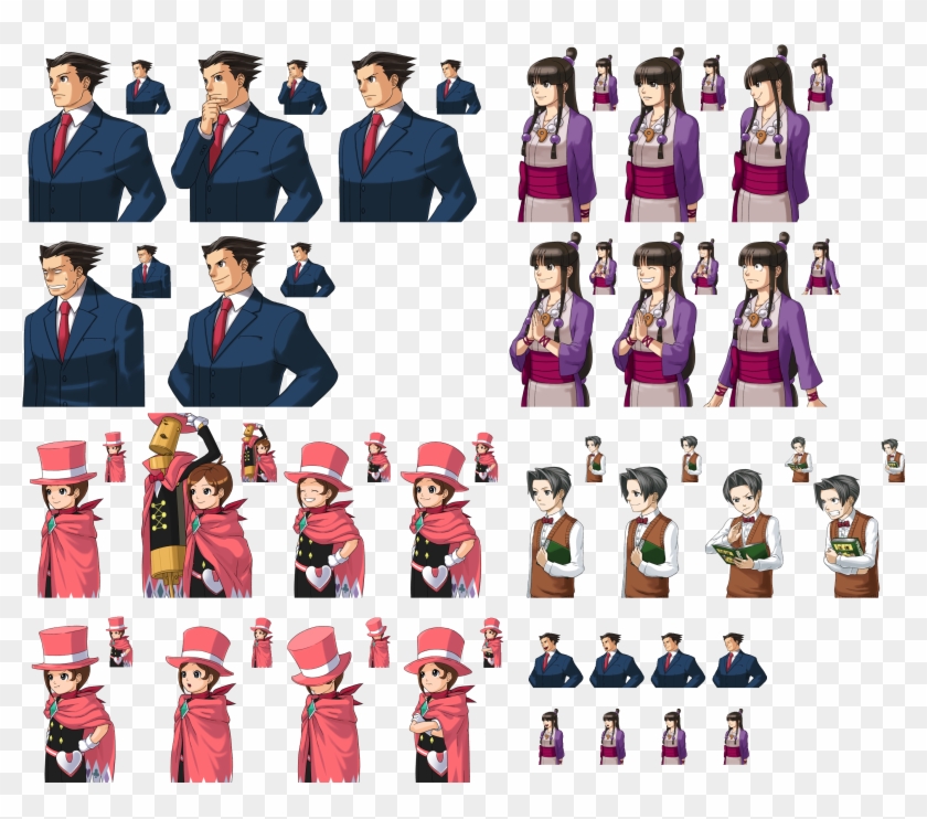 Phoenix Wright Sprites