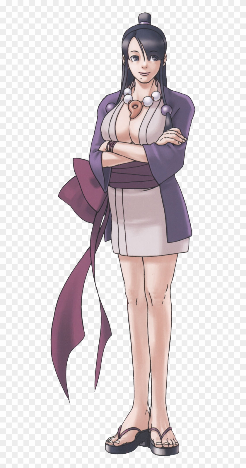 Mia Maya Ace Attorney Hd Png Download 525x15661503424 Pngfind