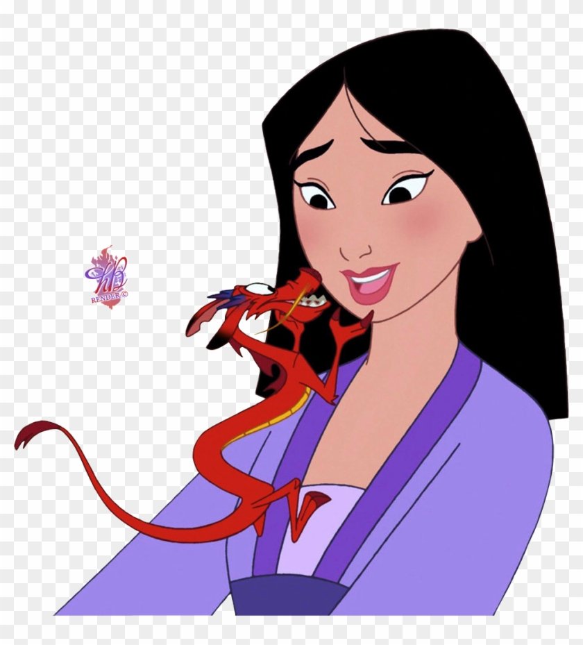Fa Mulan Png Background Image - Mulan And The Dragon, Transparent Png ...