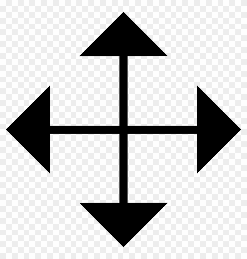 Cursor Drag Arrow - Arrows Cursor Icons, HD Png Download - 980x980 ...