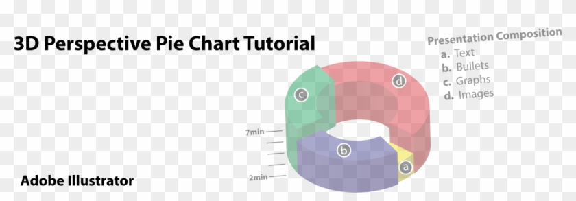 3d Pie Chart In Illustrator - 3d Pie Bar Chart, HD Png Download ...