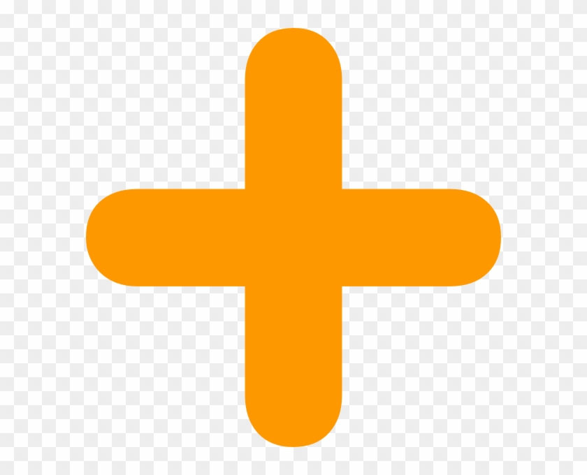 Clipart Info - Plus Icon Png Orange, Transparent Png - 594x600(#1545207 ...
