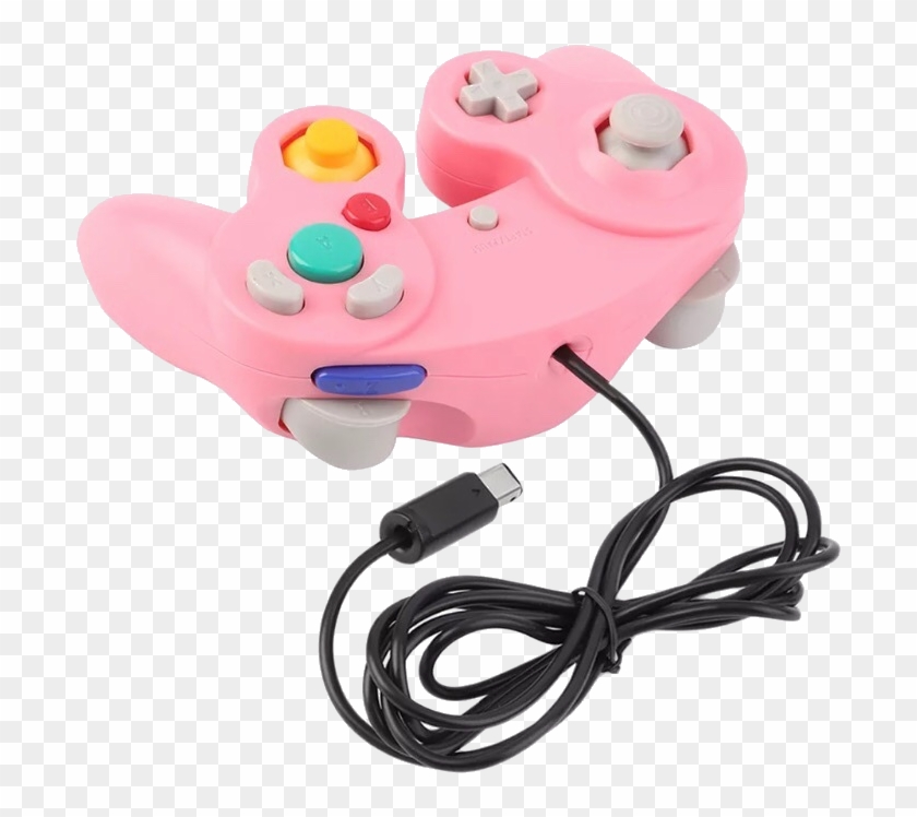 Transparent Pink Gamecube Controller I Made - Game Controller, HD Png ...