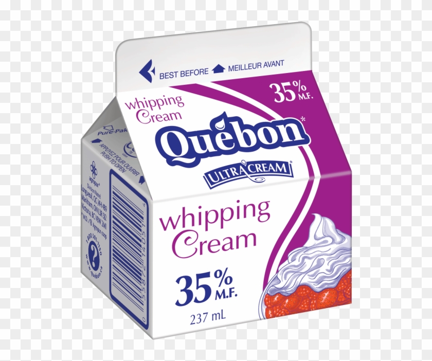 Québon Whipped Cream 35% 237 Ml - Quebon, HD Png Download - 650x650 ...