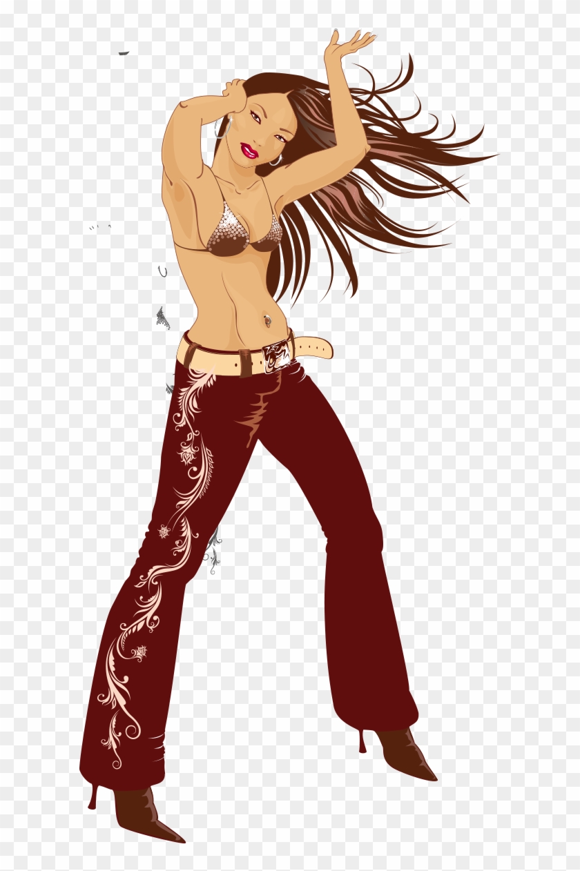 Drawing Stock Clip Art Sexy Woman Transprent Clip Art Hd Png Download 611x1182 1565242