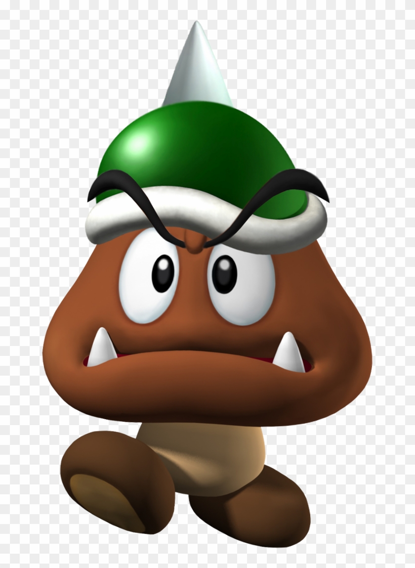 Goomba With A Hat - Mario Goomba, HD Png Download - 670x1069(#1576502 ...