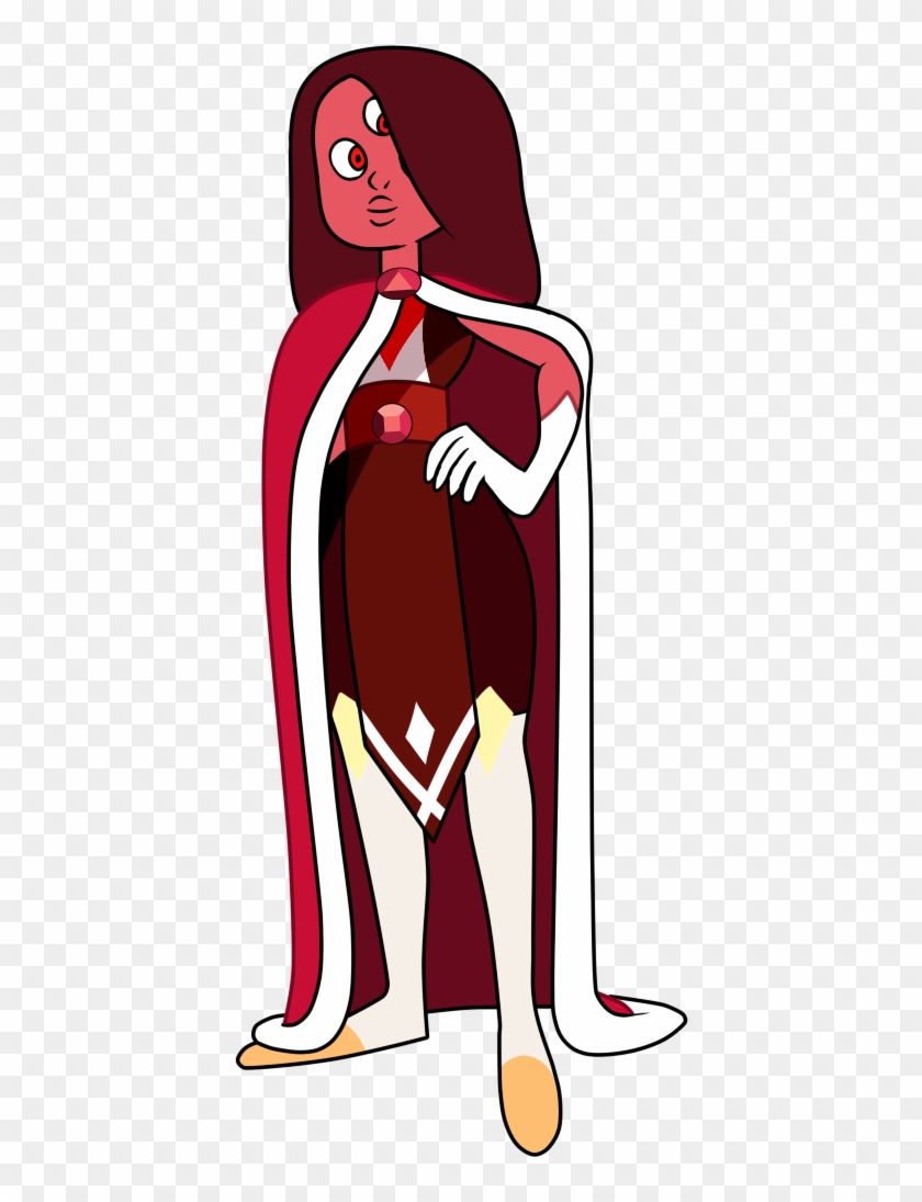 Pyrope Red By Msmannie - Steven Universe Pyrope Garnet, HD Png Download ...