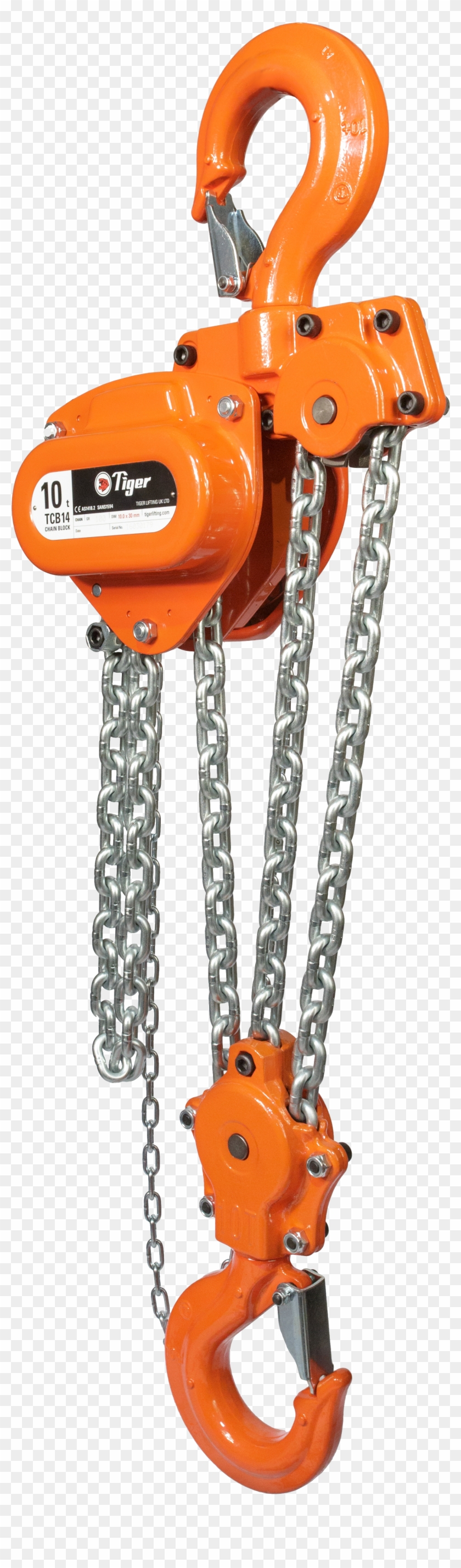 Durham Lifting Tcb14 Chain Block 10t Right Side - Chain Blocks, HD Png ...