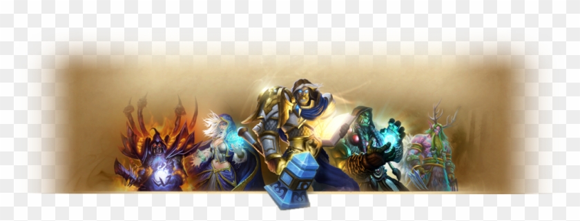 Hearthstone Heroes - Hearthstone Png, Transparent Png - 1024x363 ...
