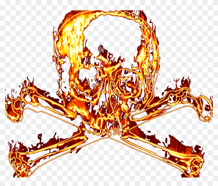 Pirate And Images Ship On Png Skull Ⓒ - Fire Skulls Transparent Png ...