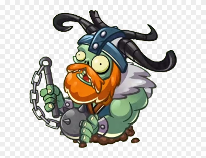 Pvz Heroes Shield Crusher Viking - Plants Vs Zombies Heroes Viking, HD ...