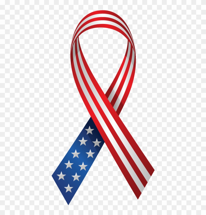 American Flag Ribbon Png, Transparent Png - 516x872(#1589011) - PngFind