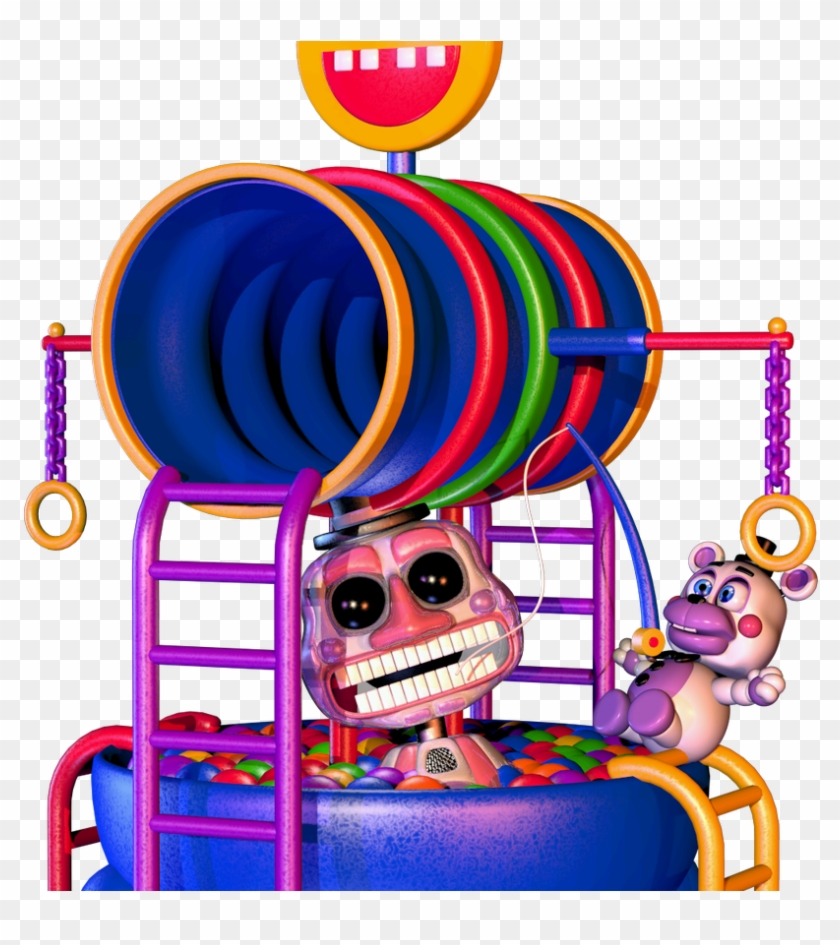 Indigogamer000 On Twitter - Fnaf 6 Ball Pit Tower, HD Png Download ...