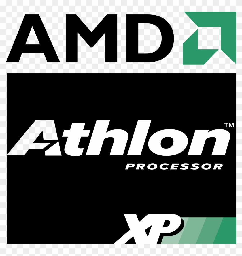 Amd Athlon Xp Processor Logo Png Transparent - Amd Athlon Xp 3000+ Logo ...