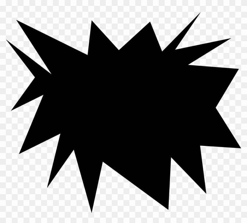 Explosion Silhouette At Getdrawings - Clip Art, HD Png Download ...