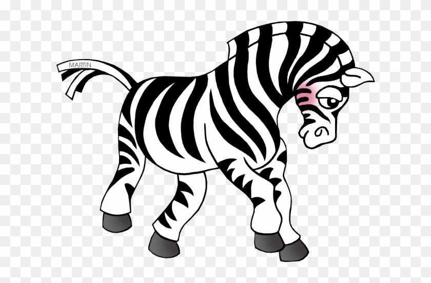 Animals Clip Art By Phillip Martin, Zebra Clipart Black - Zebra Animals ...