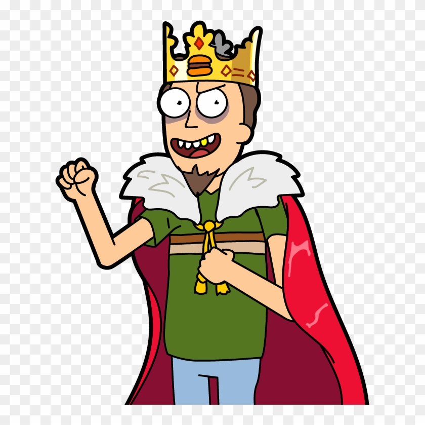 Rick And Morty Clipart Different Kind - King Jerry Rick And Morty, HD ...
