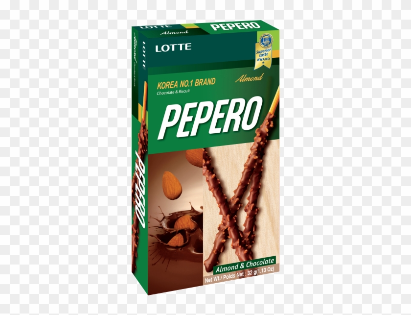 Lotte Pepero Almond - Lotte Pepero, HD Png Download - 480x640(#1600123 ...