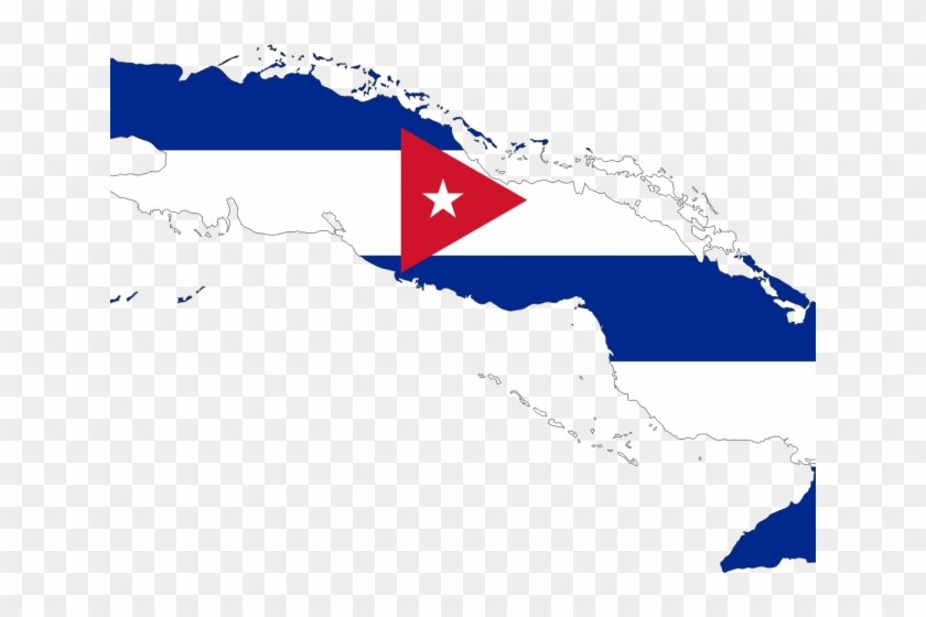 Original - Cuba Flag Map, HD Png Download - 640x480(#1601915) - PngFind