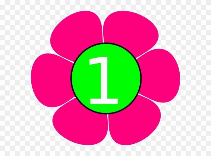 Cute - Big Flower Clipart, HD Png Download - 600x541(#1606283) - PngFind