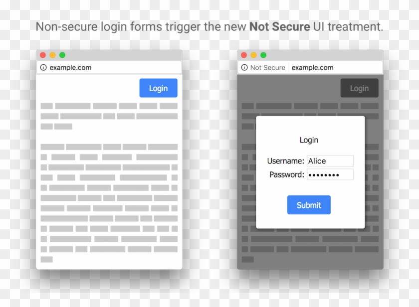 Google Chrome Not Secure Warning - Google Chrome, HD Png Download ...