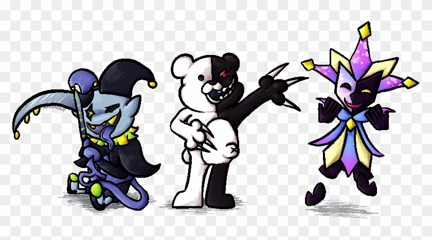 17 Nov - Jevil Dimentio And Marx, HD Png Download - 794x387(#1610749 ...