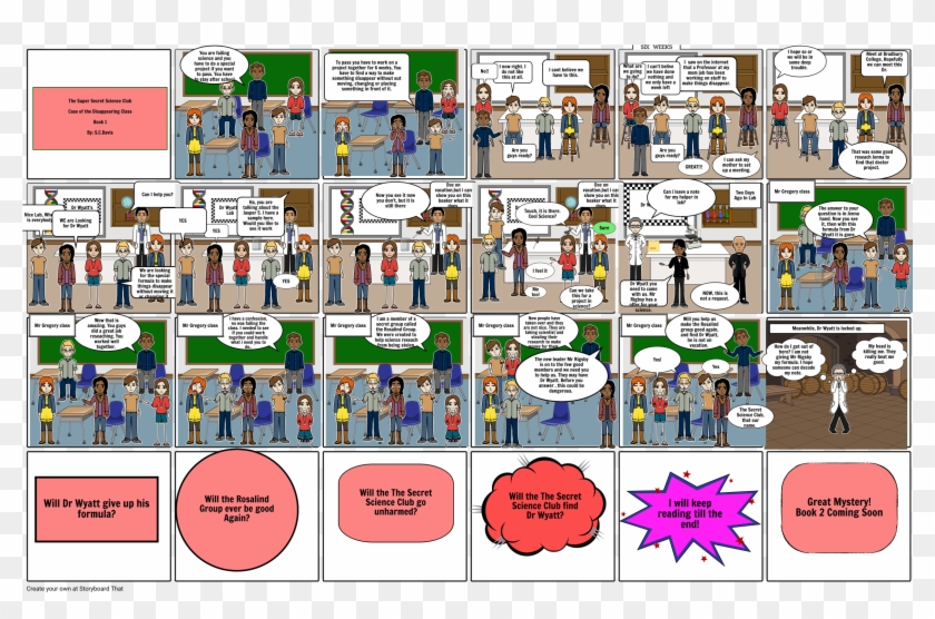 Super Science Club - Cartoon, HD Png Download - 2316x1429(#1614029 ...