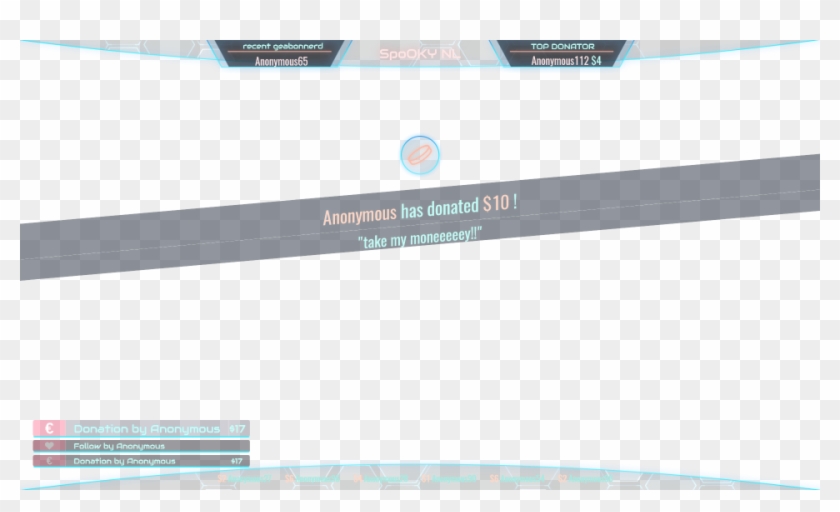 Space Battle - Last Donation Overlay, HD Png Download - 960x540 ...