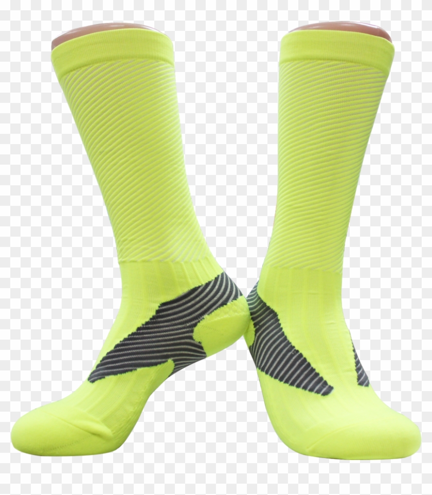 Compression Socks For Running - Hockey Sock, HD Png Download ...