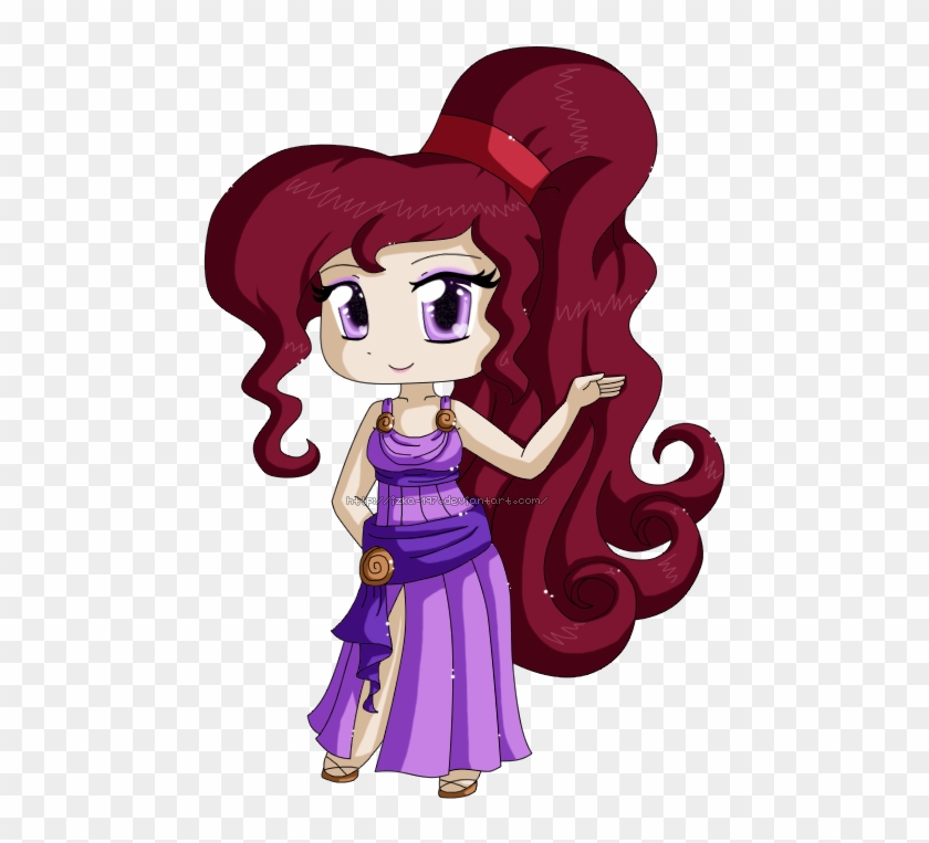 Chibi Disney Hercules Megara | Chibi Disney, Disney Fan Art, Disney