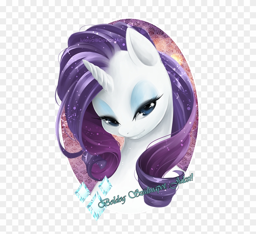 Mlp Beautiful Rarity Fanart, HD Png Download - 502x700(#1640190) - PngFind