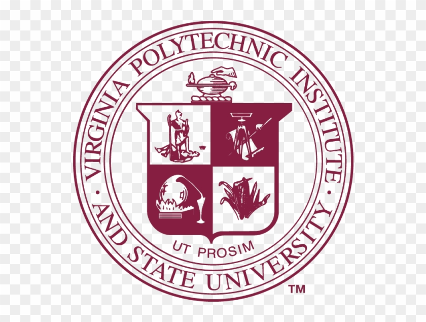 Virginia Tech Seal Maroon - Emblem, HD Png Download - 800x800(#1643976 ...